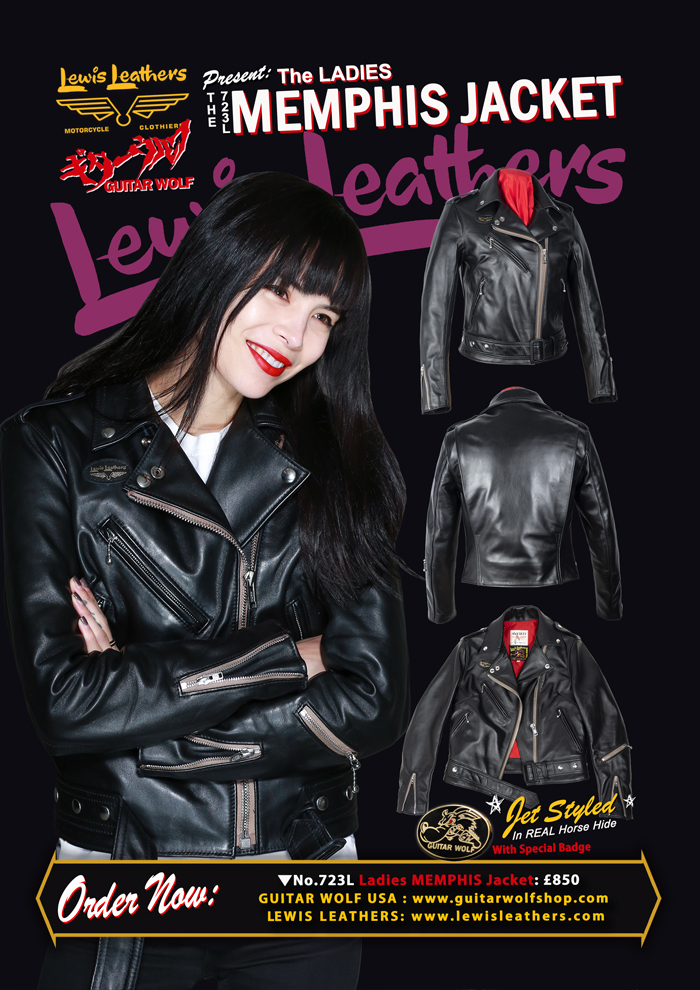 723L Memphis Ladies Jacket - Lewis Leathers