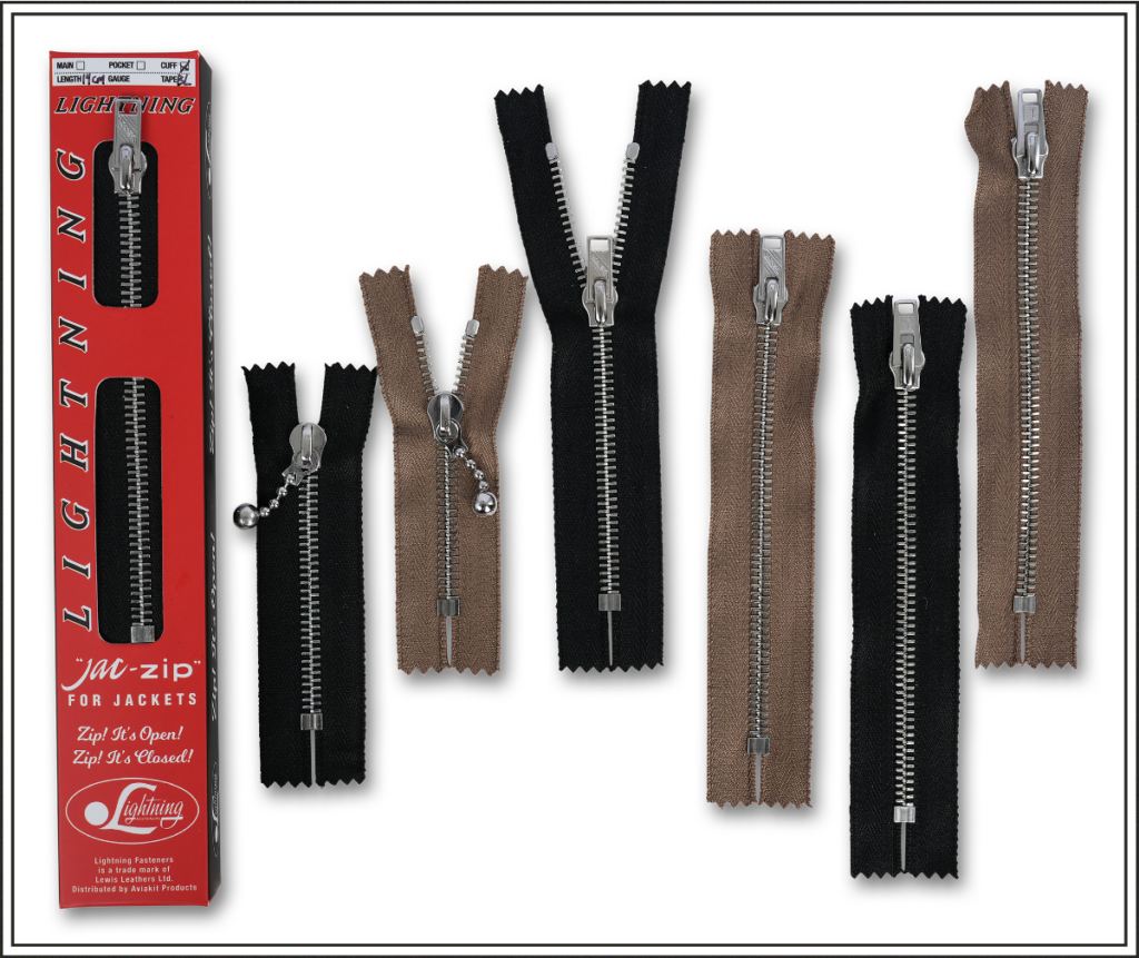 Zip Fasteners - Lewis Leathers