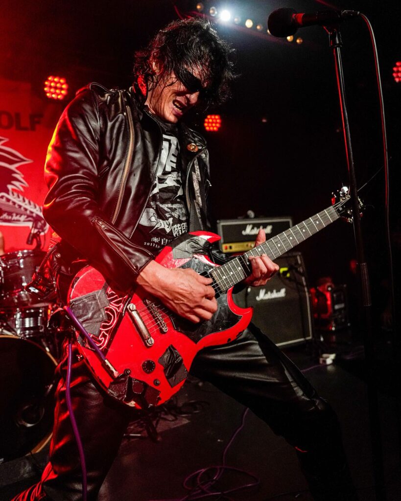 Guitar Wolf US Tour 2024 - Lewis Leathers